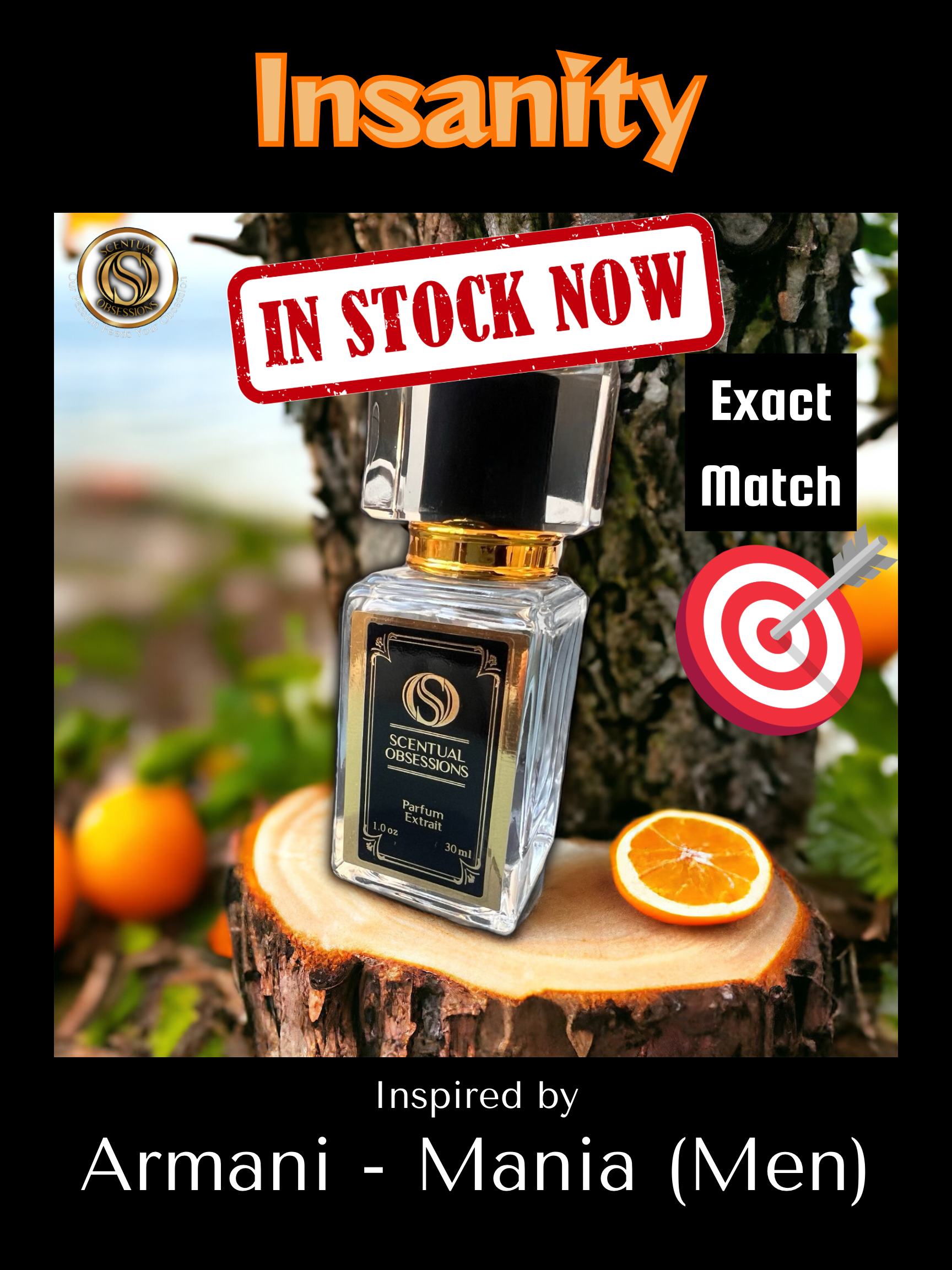 Insanity Inspired by Mania (Men) – Scentual Obsessions