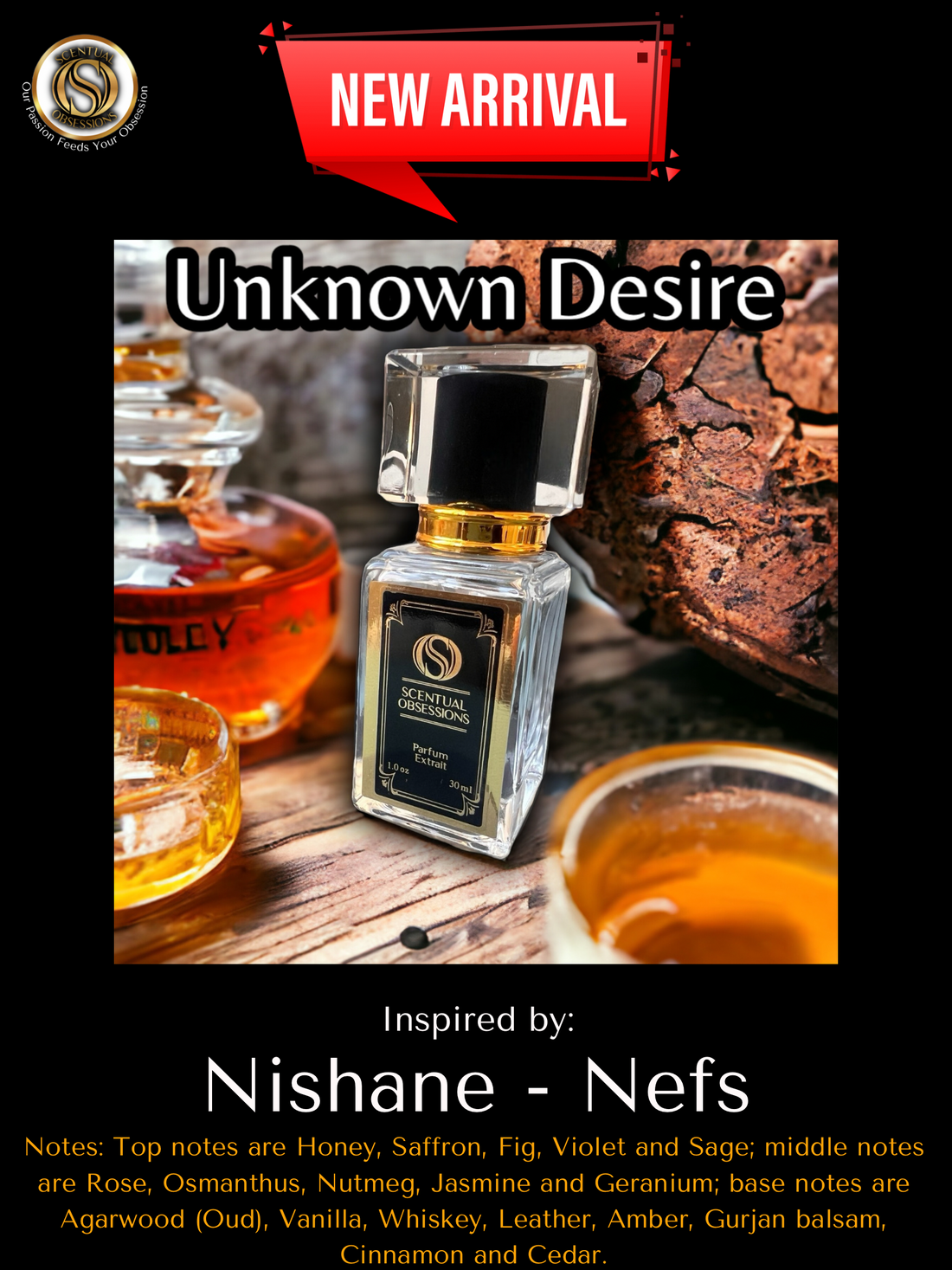 Unknown Desire Inspired by Nefs – Scentual Obsessions
